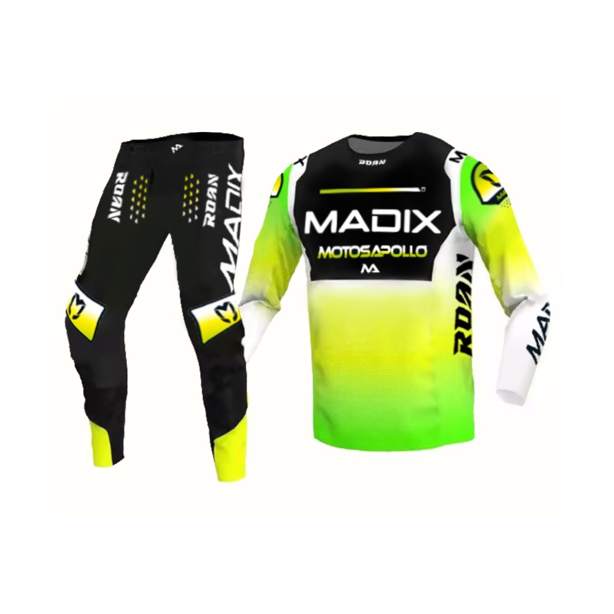 Traje motocross niño Madix Camiseta y pantalón