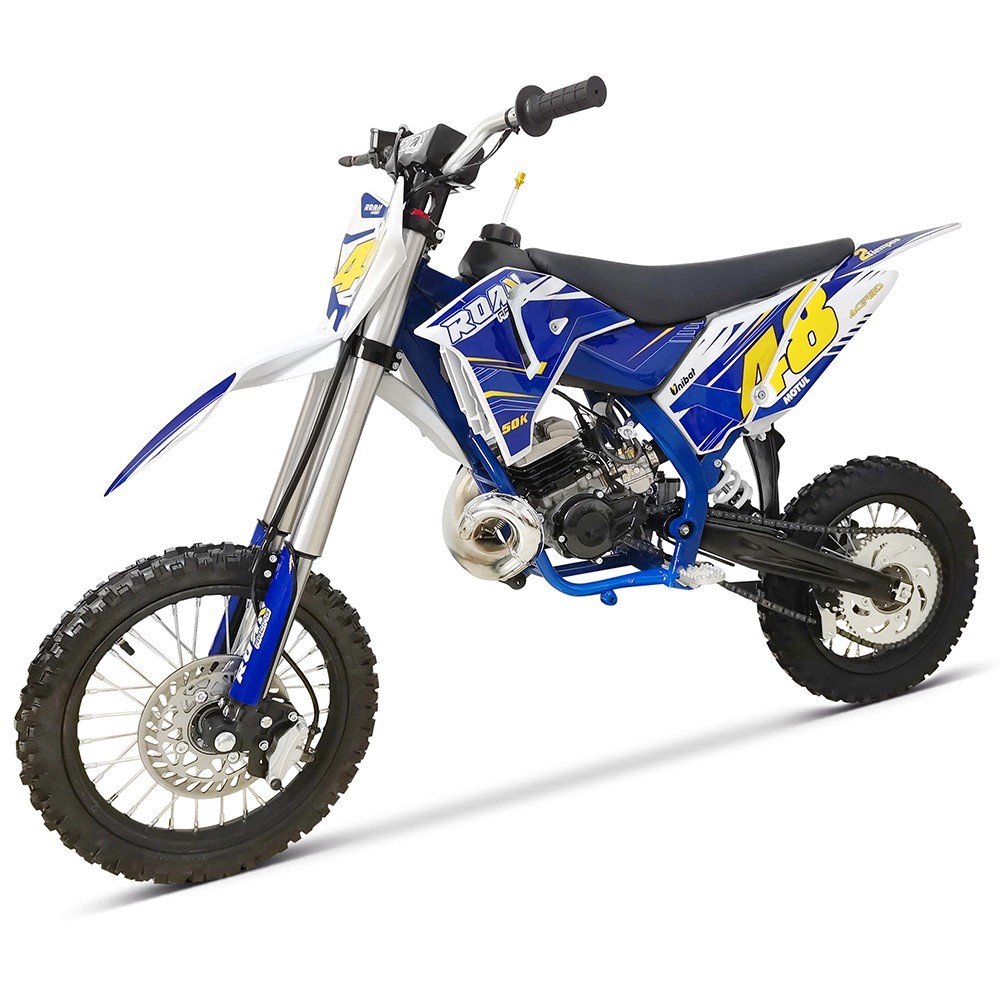 Pit bike 50cc 9cv Roan 50K 14/12" arranque a pedal 2 tiempos