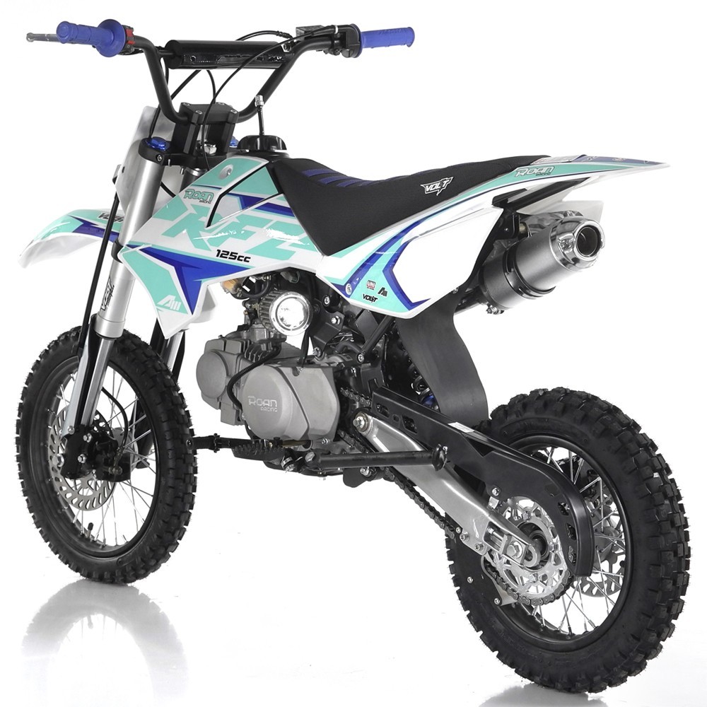 Pit bike 125cc RFZ Apollo 14/12 embrague y arranque a pedal